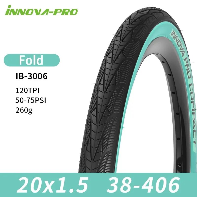 Шины INNOVA IB-3006 20x1.50 для BMX 3006 Fold Blue