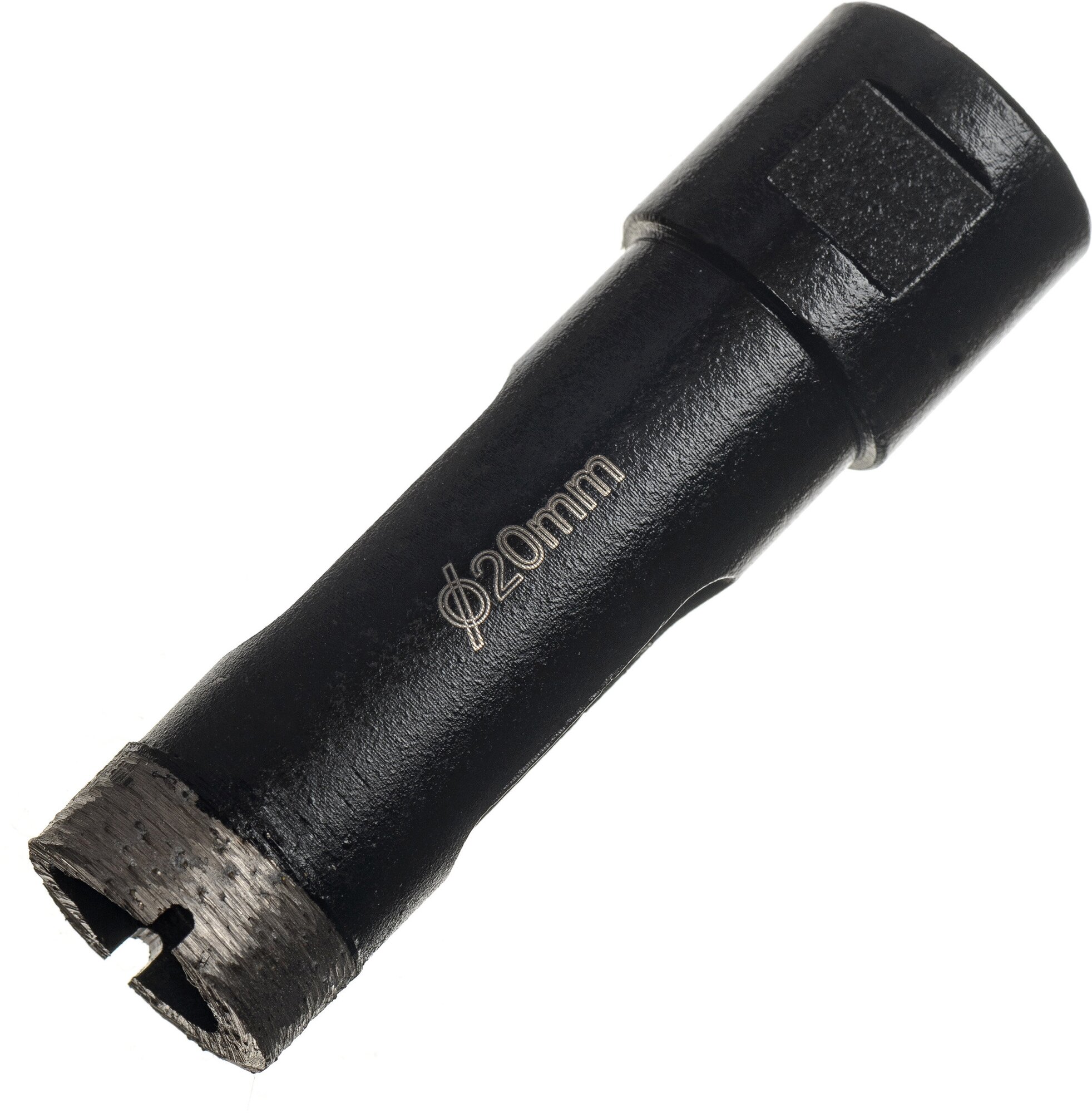 Коронка алмазная по керамограниту и мрамору 20мм для УШМ M14 (сухое сверление) MKSS