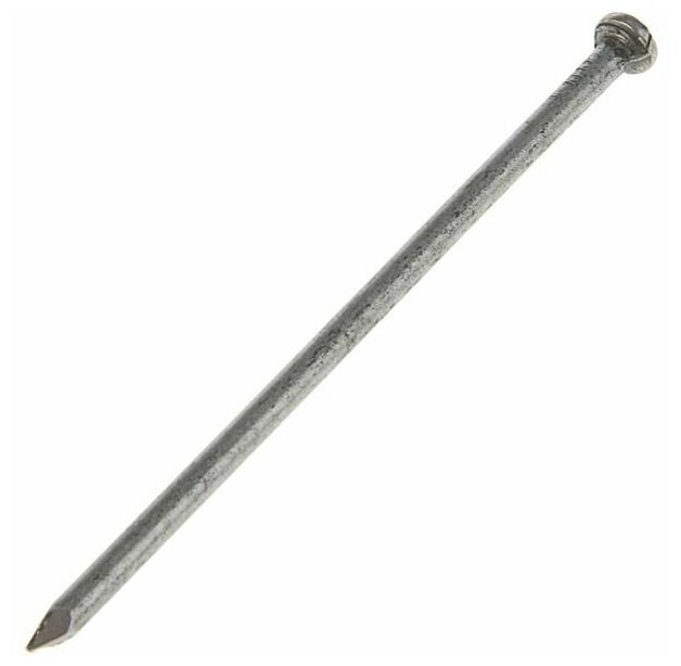 Гвоздь строительный тундра krep, 4х100 мм, без покрытия, в упаковке 5 кг