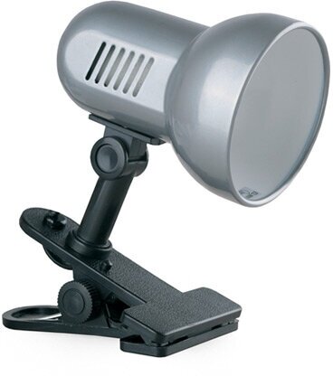 Camelion H-035 настольная лампа серебро Е27 1х60Вт современный стиль для дома