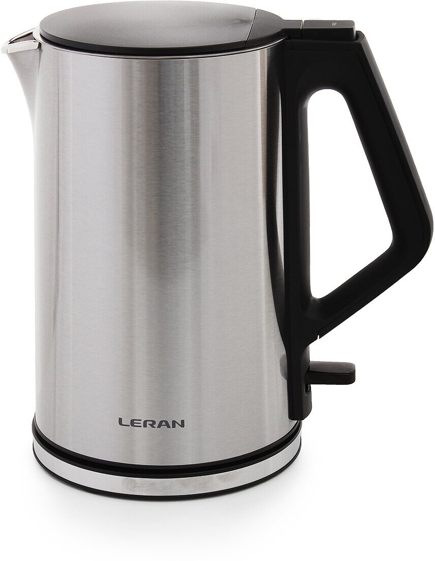 Электрический чайник Leran EKM-1575 DW, металл, двойные стенки