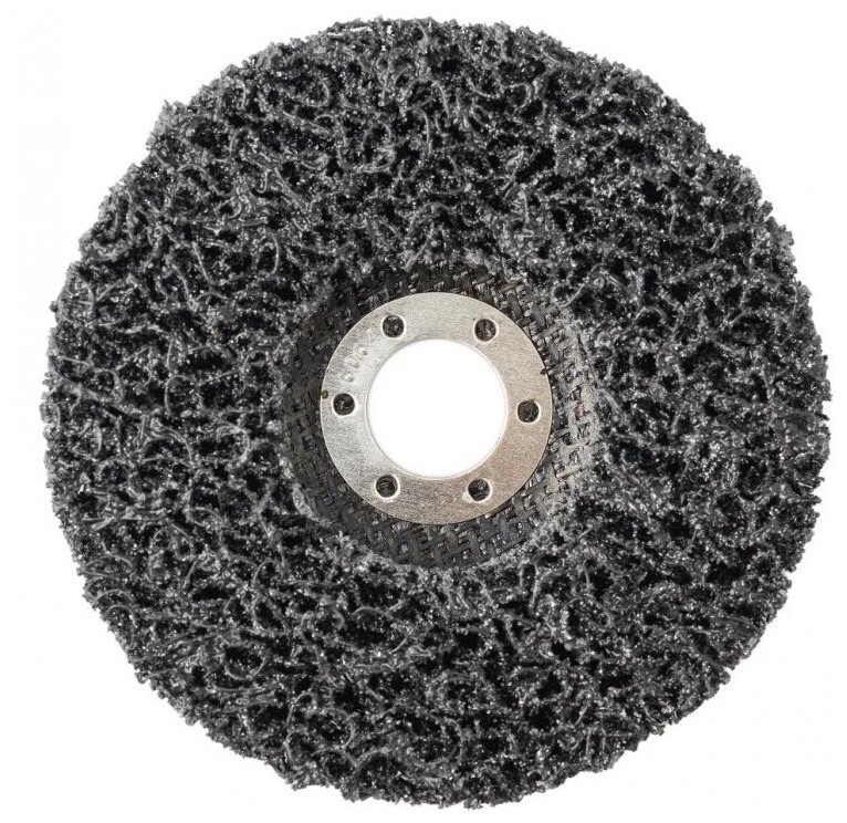 Круг-диск шлифовальный коралловый зачистной для УШМ 125х22 черный Josili 15600-60