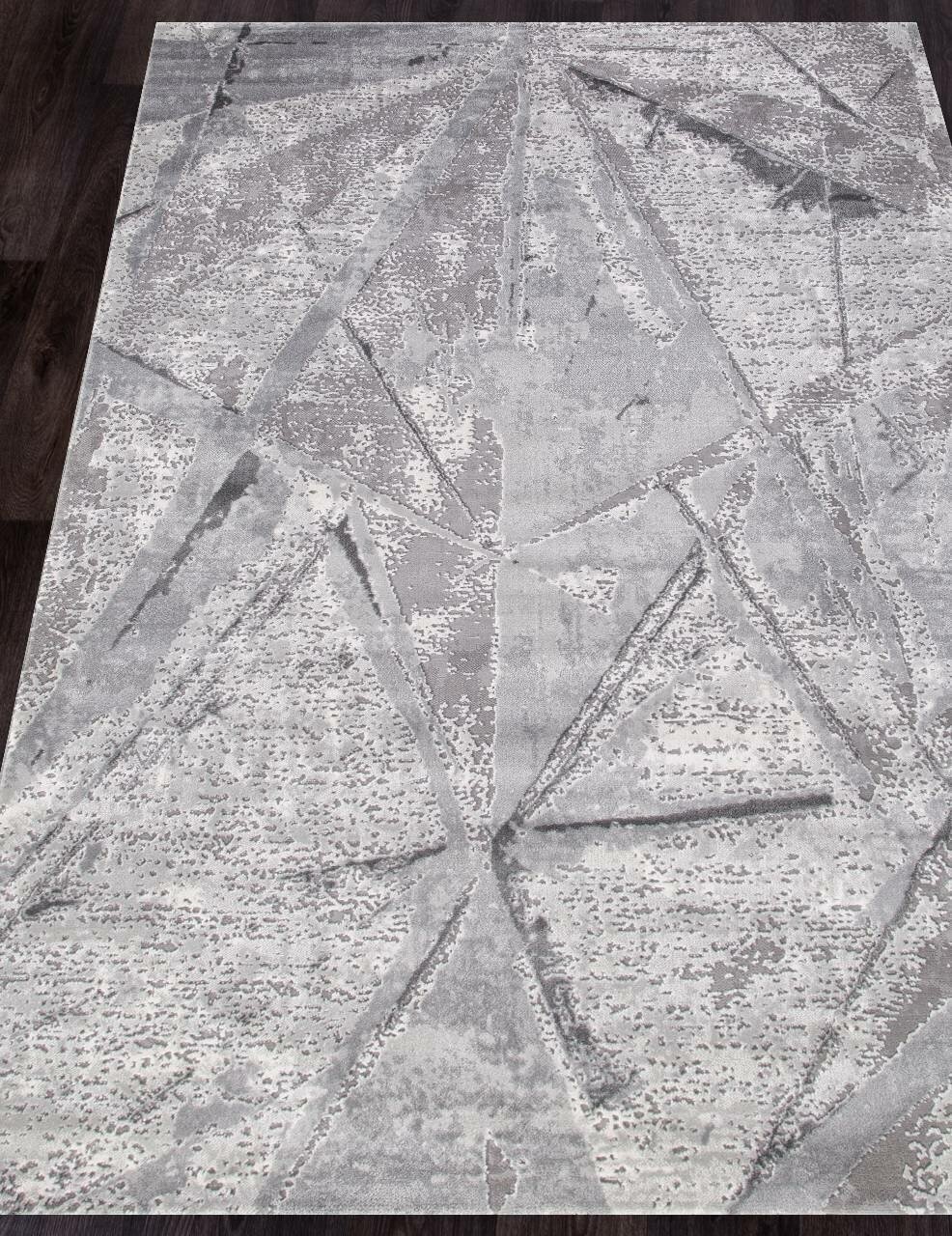 Ковер на пол в гостиную в спальню 80х150 см светлый современный ворс 10 мм 288007 KoverVDom