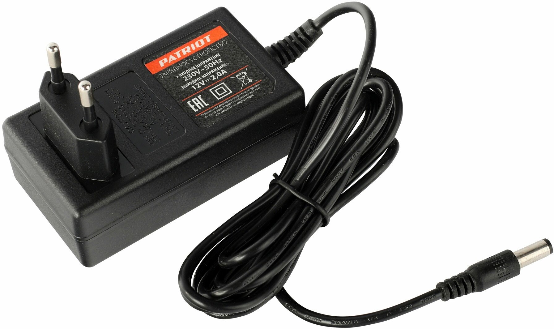Зарядное устройство BR 101Li/BR 104Li/BR 111Li/BR 114Li, 12В BR 101Li/BR 104Li/BR 111Li/BR 11 PATRIOT 180201110