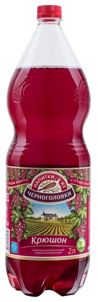 Газированный напиток Черноголовка Крюшон, ПЭТ, 2 л — купить в интернет ...