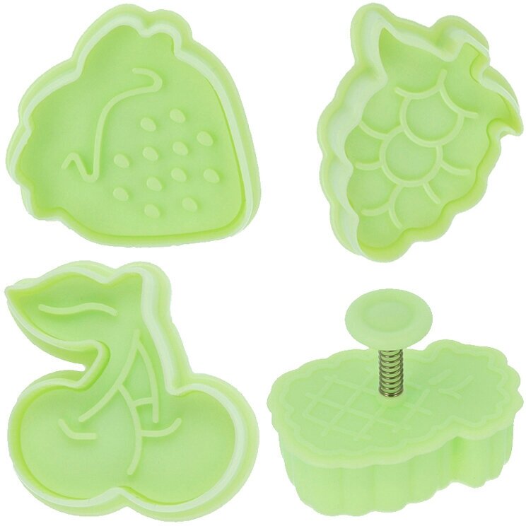 "S-CHIEF" SHF-0029 Плунжер 4 шт СК/Распродажа №03 фрукты