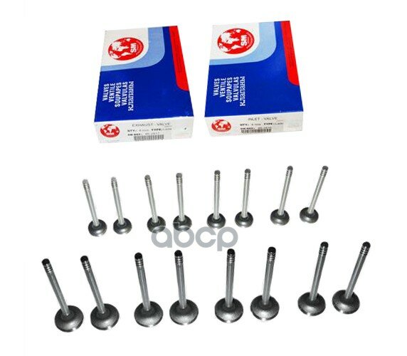 Клапаны впуск + выпуск 16шт SM Motorenteile арт. 852816862817