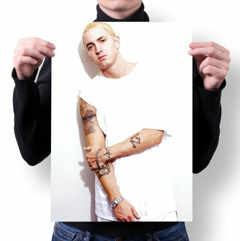 Плакат А4 принт Эминем, Eminem №2