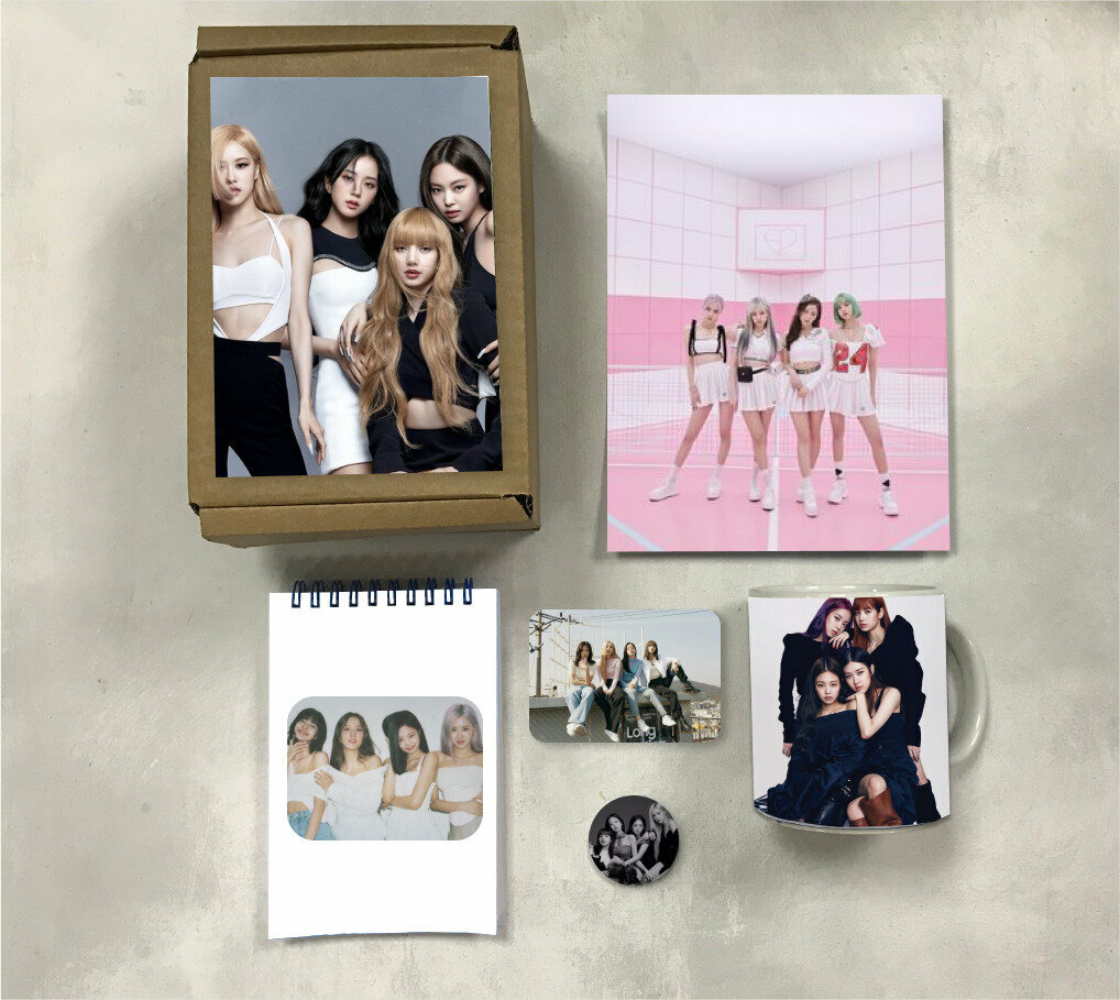 Подарочный набор GOODBRELOK Blackpink - HK0001, подарочный бокс 5 предметов