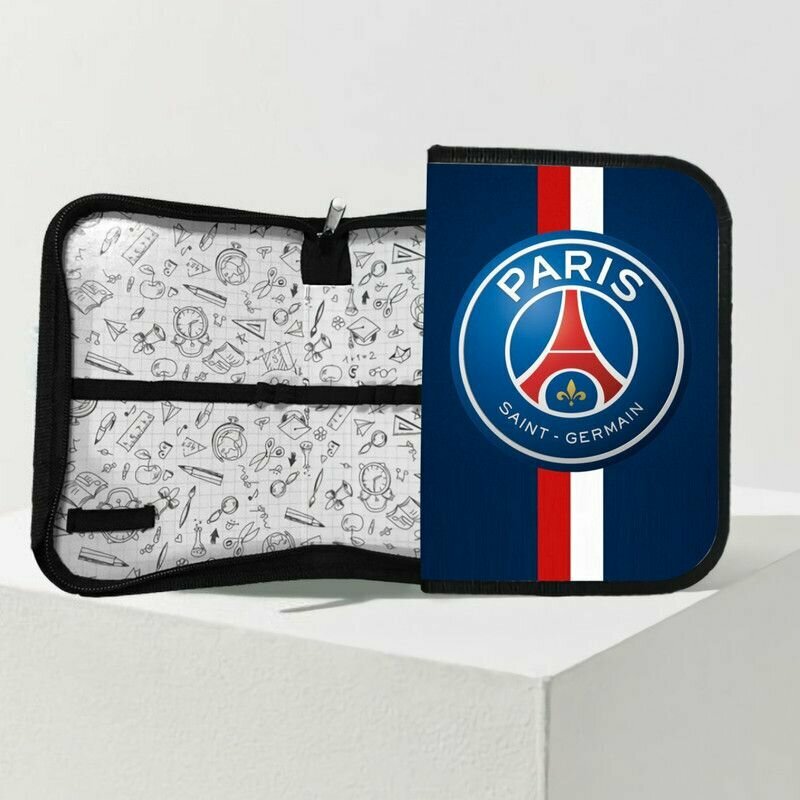 Пенал GOODbrelok 190х130мм на молнии ФК ПСЖ, Paris Saint-Germain - 0005