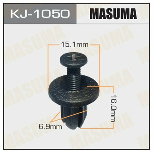 Зажим, молдинг / защитная накладка Masuma KJ1050 для Honda CR-V I, Logo
