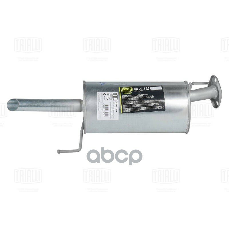 Глушитель для А/М NISSAN JUKE (10-) 1.6I ОСН. (Алюм. Сталь) (EMM 1404) Trialli арт. EMM1404