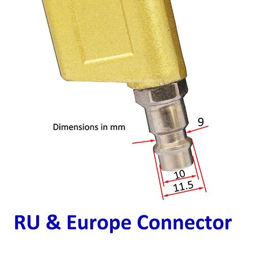 Пистолет для покраски Tornado Airless RU & Europe, 9x10x11.5 мм