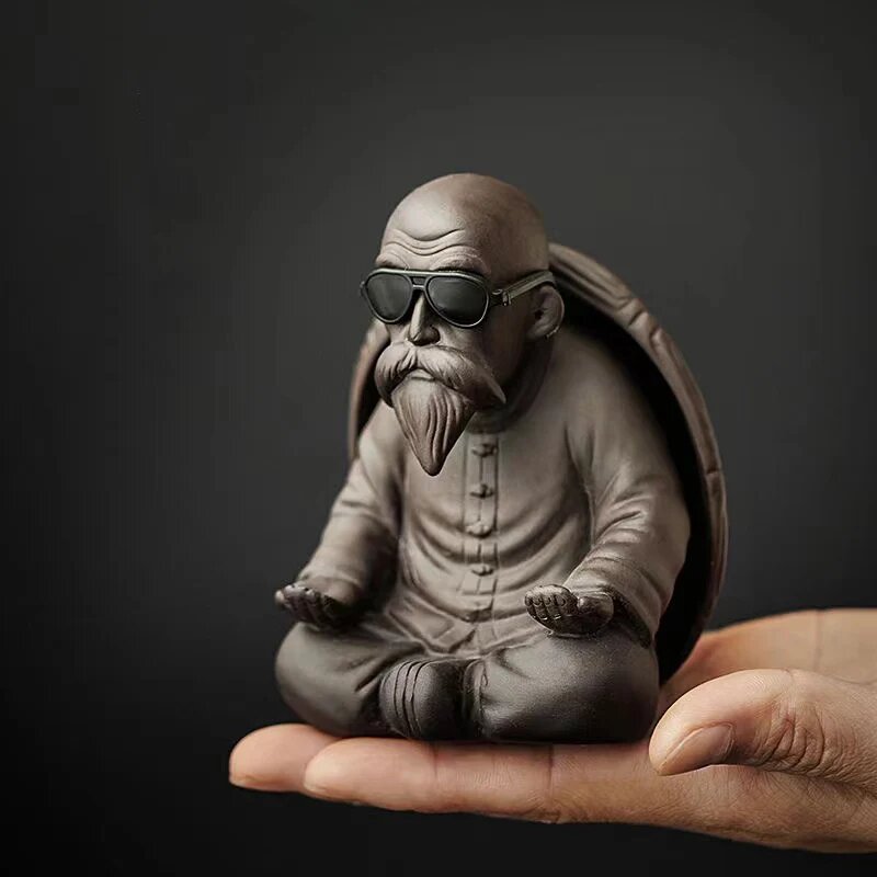 Керамическая статуя черепахи для чая 2