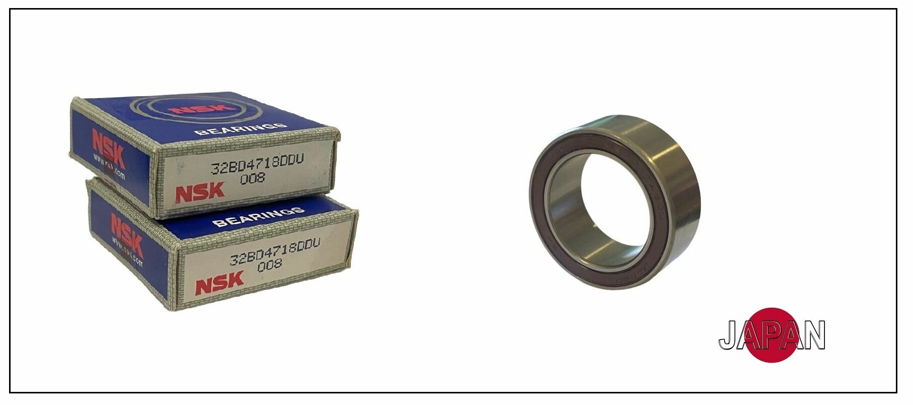 Подшипник кондиционера (32X47X18) NSK (Япония) Citroen, Mitsubishi, Mazda, Suzuki