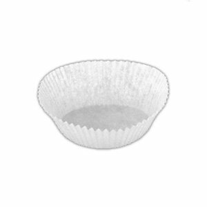 Капсула бумажная белая круглая ICA / для выпечки и запекания в духовке / Формочка кулинарная / Бумажная капсула для упаковки и приготовления пирожных десертов маффинов кексов / Товары для кондитеров