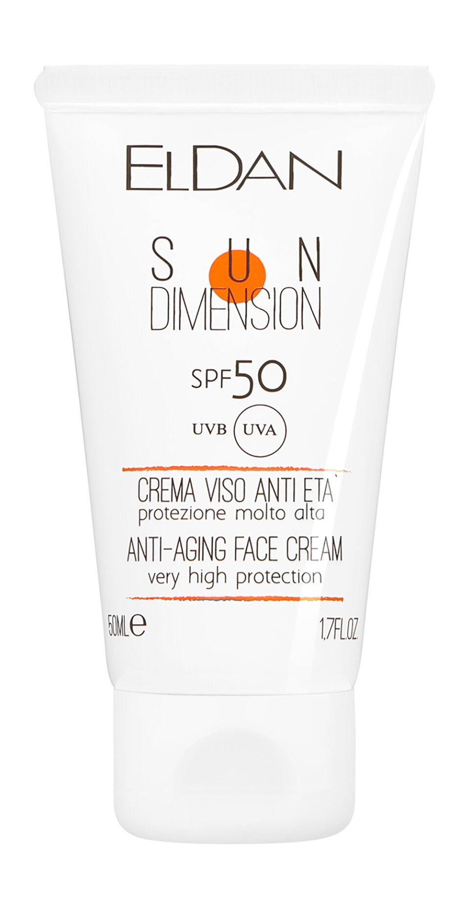 ELDAN Крем защита от солнца SPF 50, 50 мл