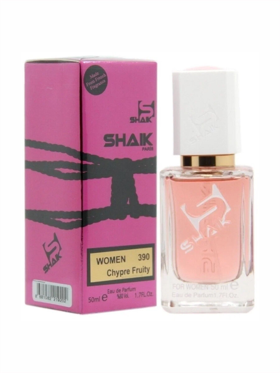 Парфюмерная вода Shaik W390 "Chypre Fruity", 50мл, женская, шипровая, фруктовая