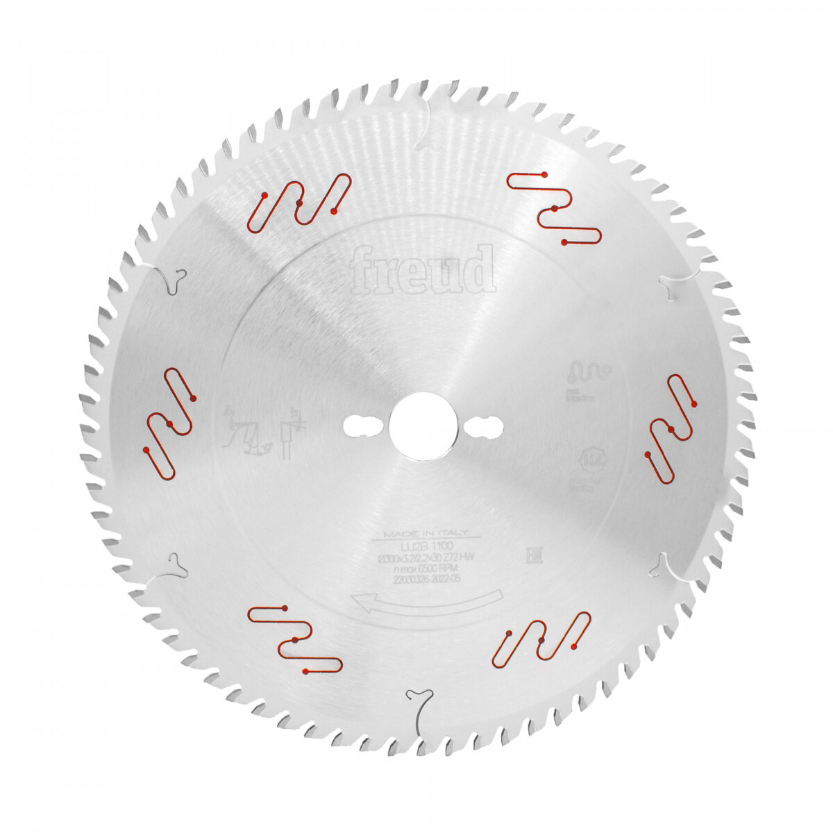 Пила дисковая FREUD 300x3,2/2,2x30 Z=72 LU2B 1100