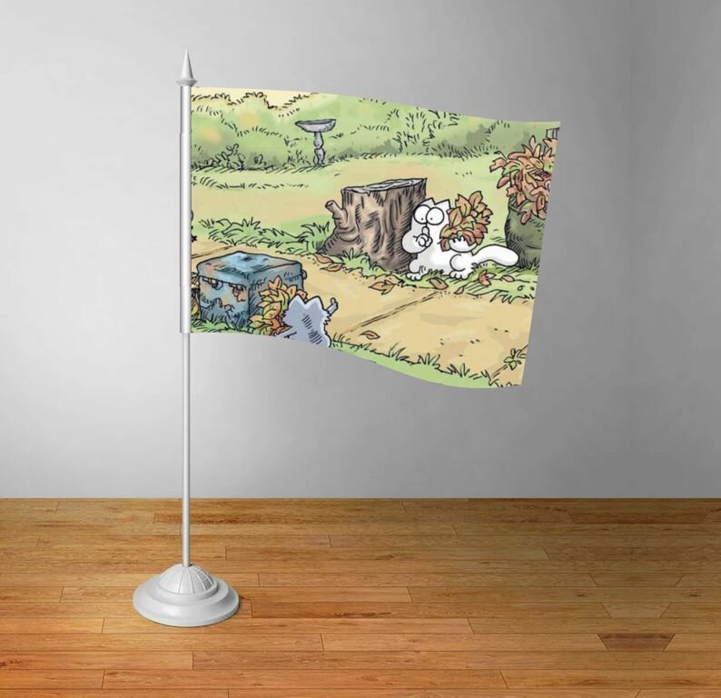 Флажок GOODbrelok Simon s Cat, Кот Саймона №7