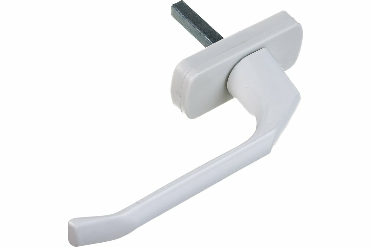 Метизик оконная ручка 30x40 3040.07 для пластиковых окон ПВХ и алюминиевых профилей