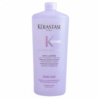 Kerastase шампунь для придания блеска Blond Absolu Bain Lumiere, 1000 мл