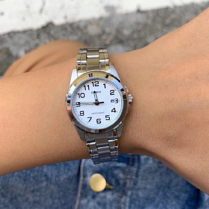 Наручные часы CASIO, серебристый — фото 1