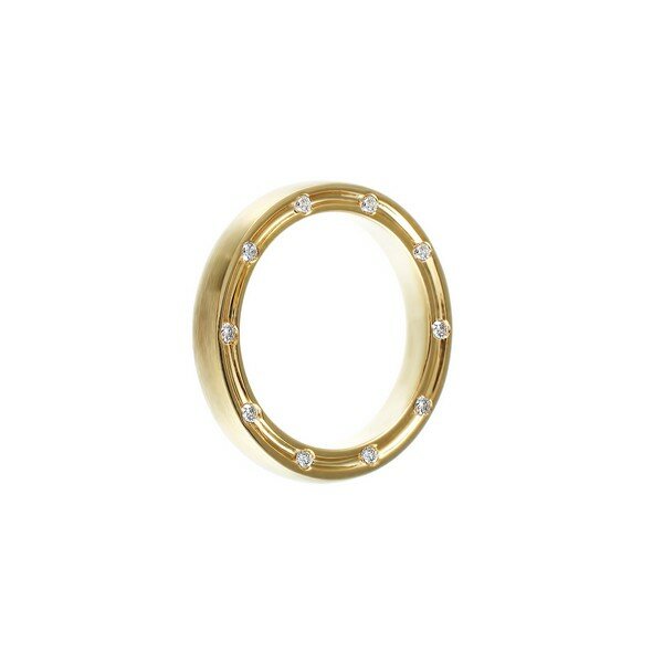 Кольцо, желтое золото, 585 проба, бриллиант