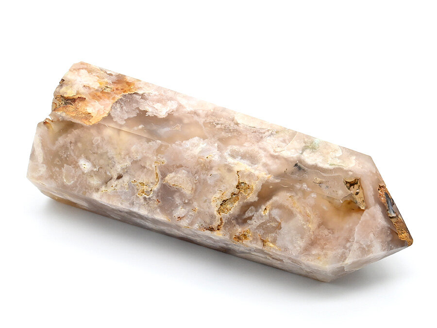 Кристалл из агата сакура "Карандаш" 35*34*103мм 221г .