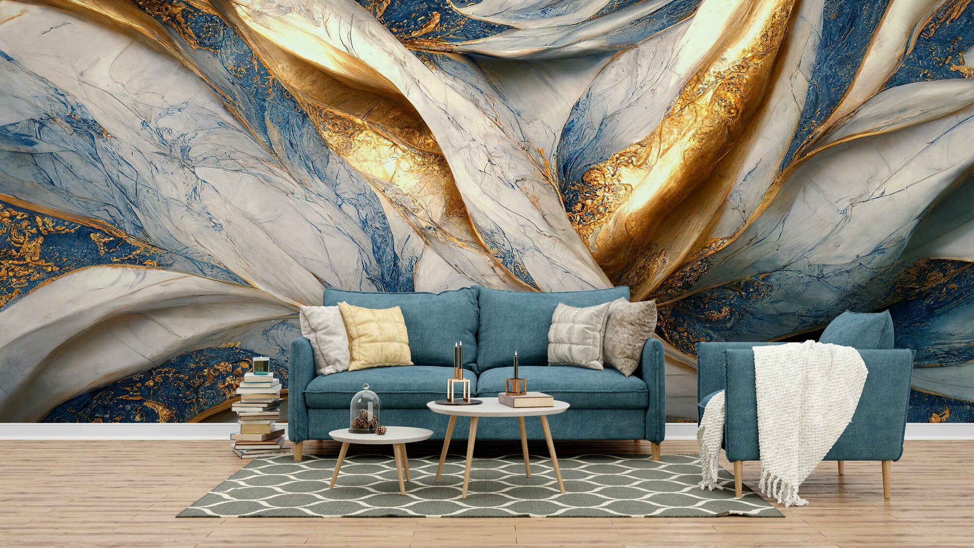 Гибкий мрамор "Пересполь" полотно №3; 1420х2850 ; 4,047 кв. м.