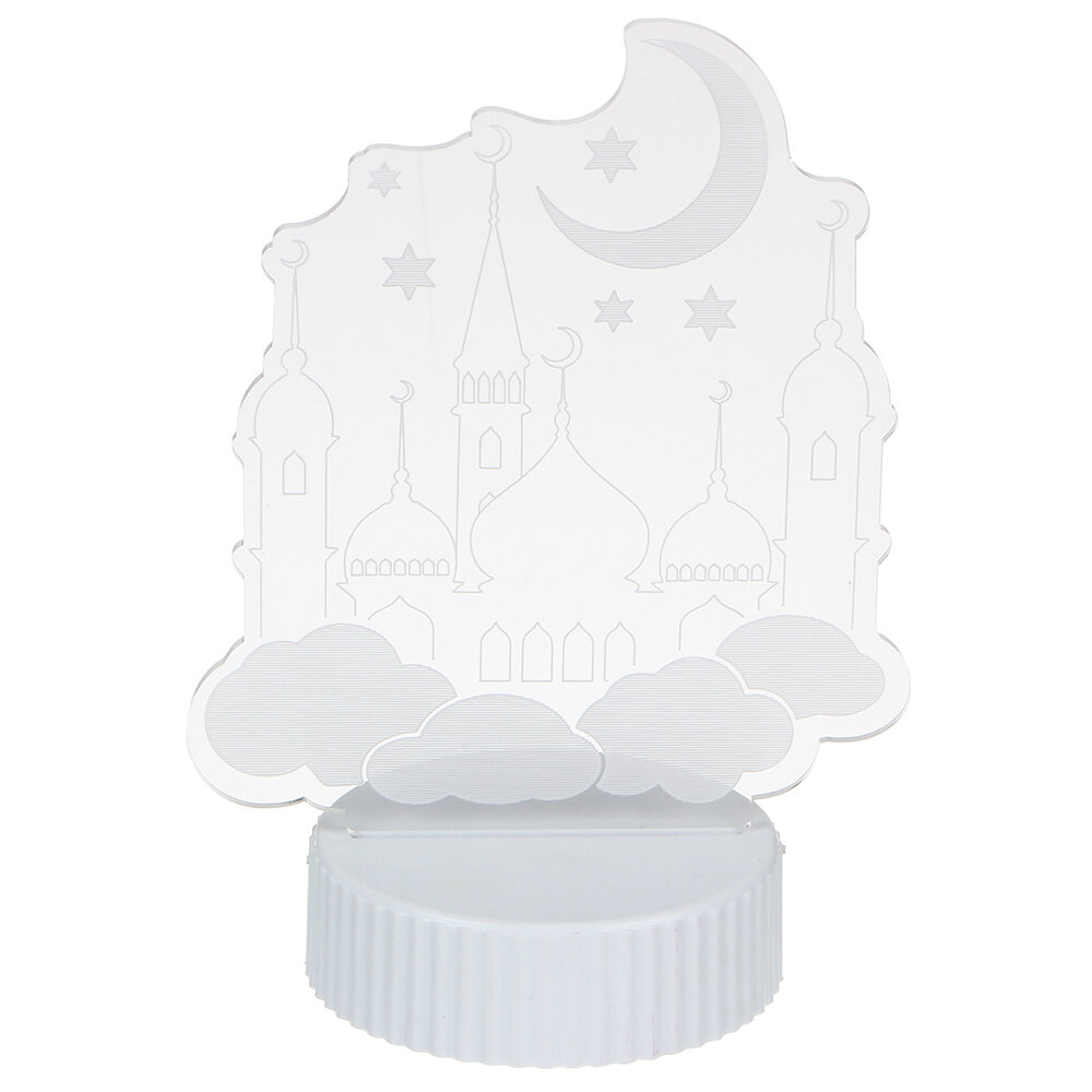 Ночник "Мусульманский мотив", светодиодный, восточный дизайн, 3 батарейки