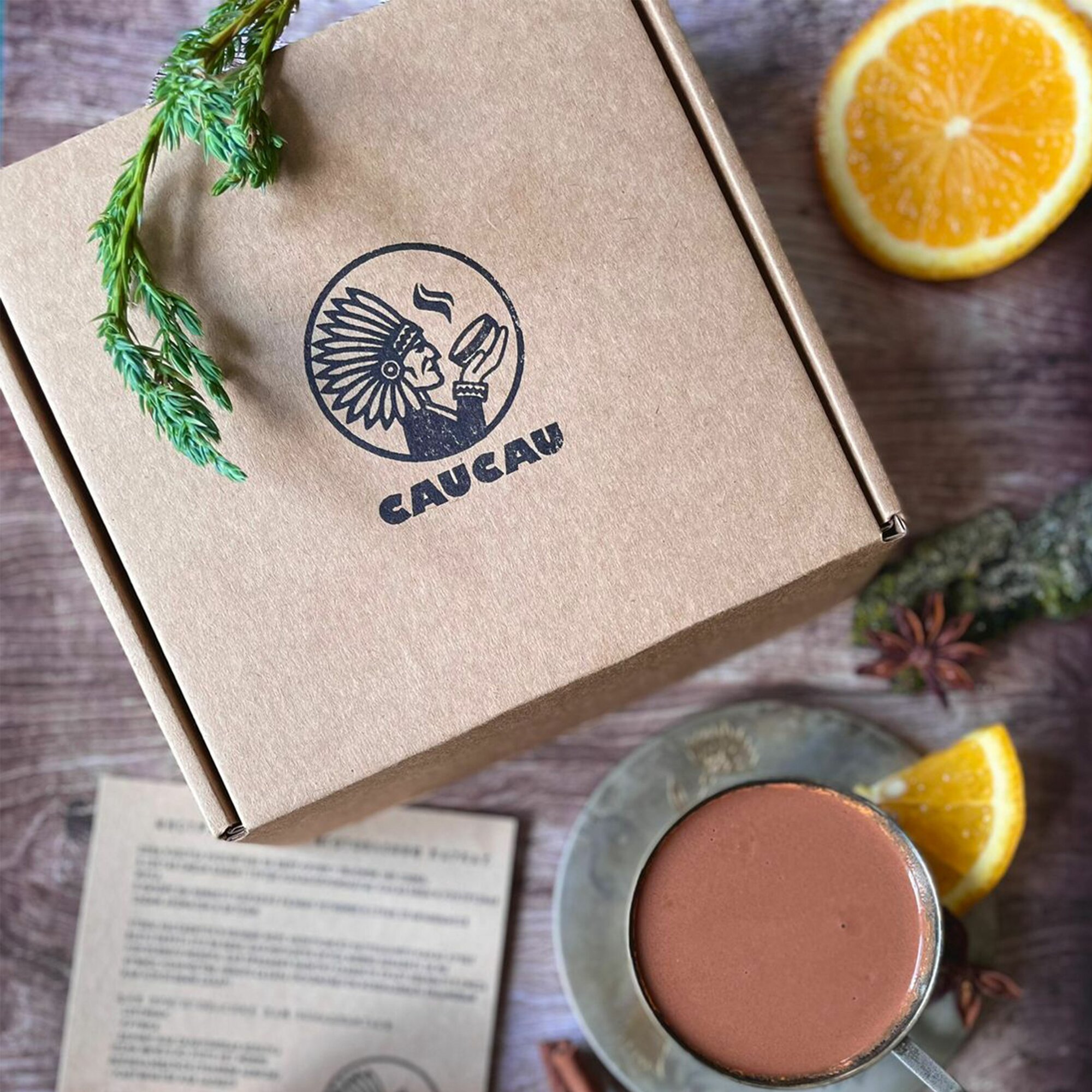 Какао тертое натуральное 2 вкуса / Глинтвейн - Апельсин