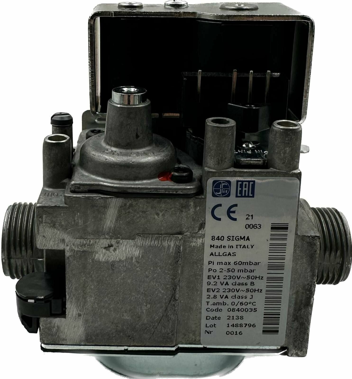 Газовый клапан 840 Sigma 8718585395 Buderus