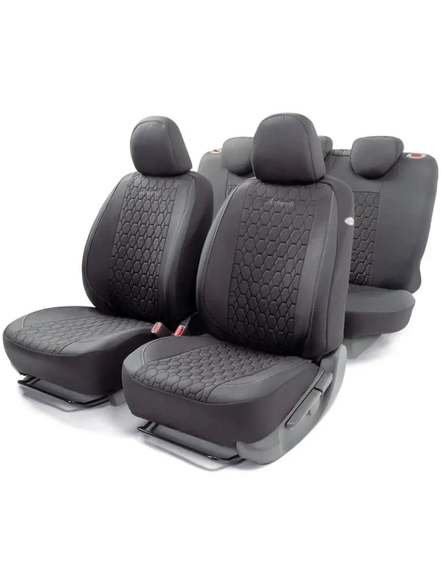 Универсальные чехлы на сиденья Verona Autoprofi, черные
