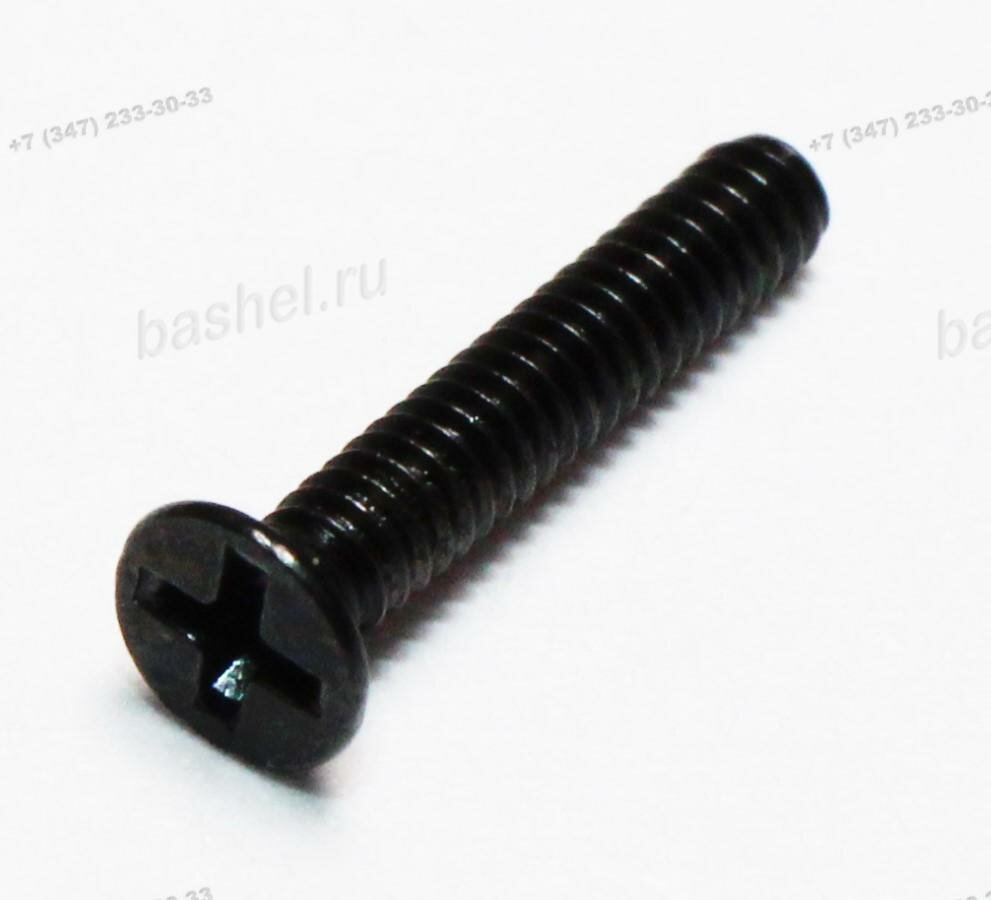 Винт М1,4х8 потай, крест