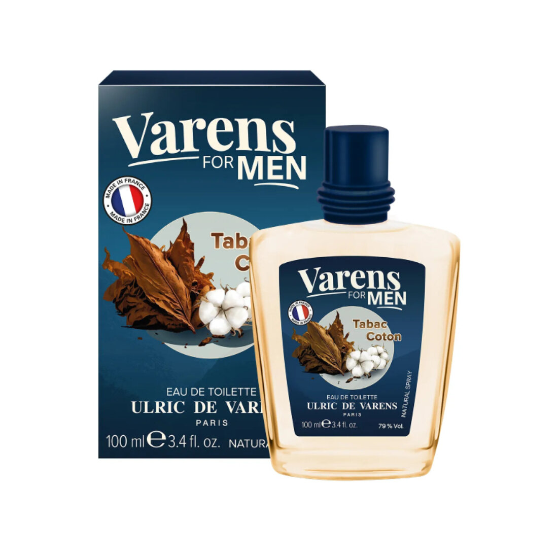 Ulric De Varens Мужской Varens for Men Tabac Coton Туалетная вода (edt) 100мл