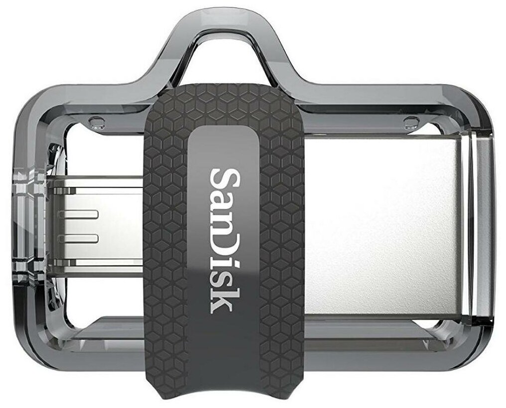 Флеш-накопитель SanDisk Ultra Dual (SDDD3-032G-G46) MicroUSB/USB 3.0 32Gb (Grey)