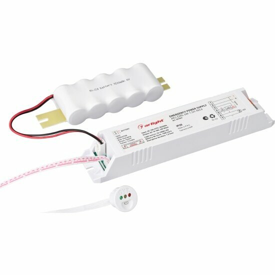 Блок аварийного питания Arlight ARJ-EMG-6W-1.5H-NiCd 10-90V 6W *20 IP 0,04-0,175A 031831