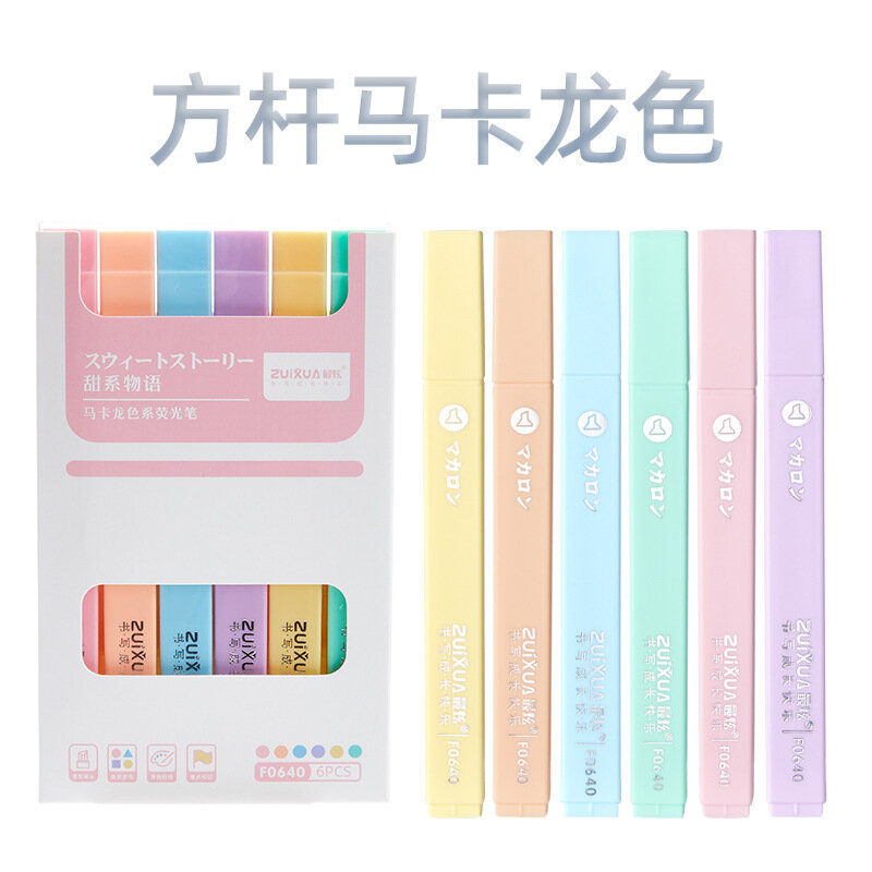 Маркер Morandi "Macaron", 20 цветов, защита глаз, наклонная головка