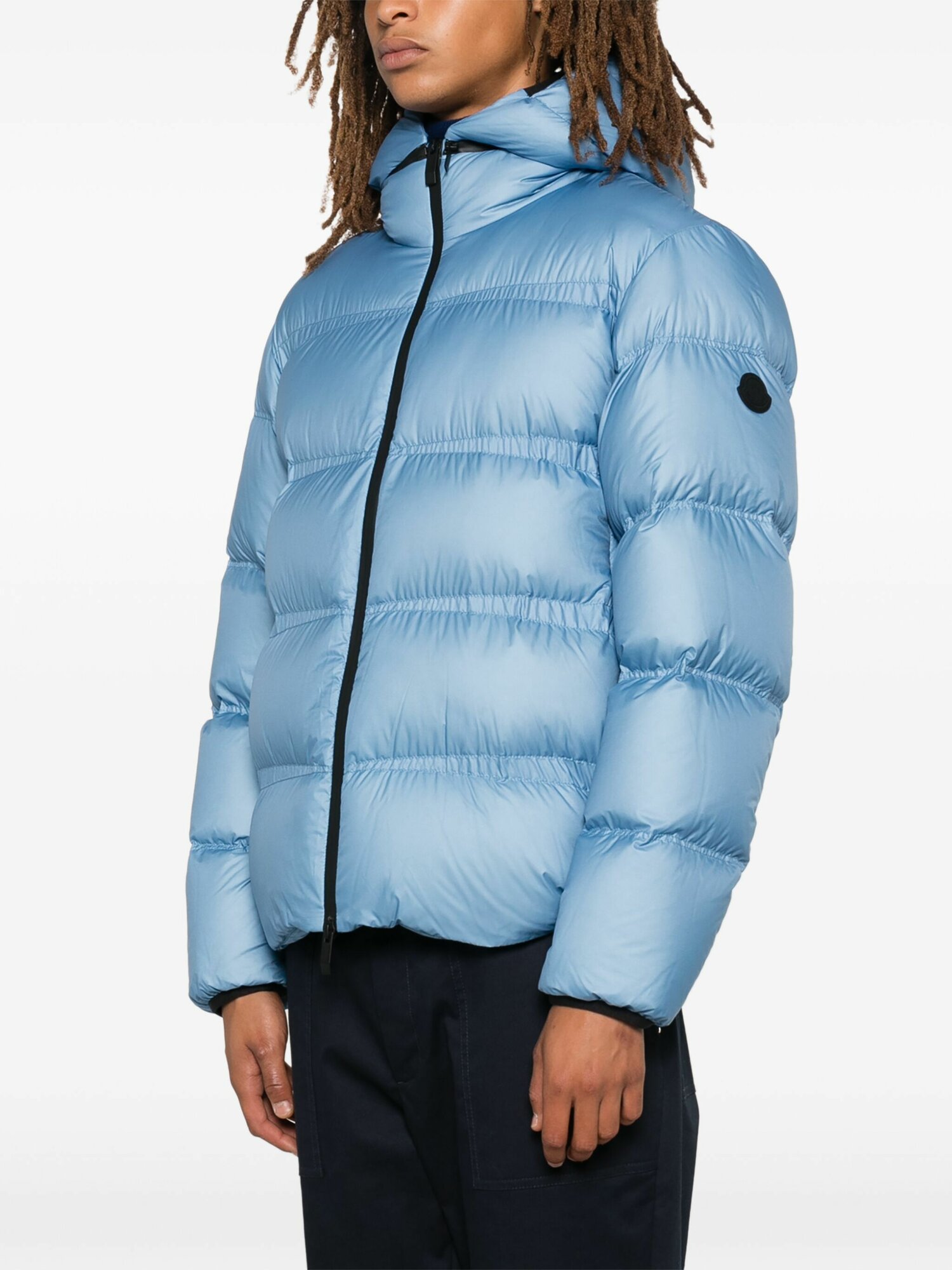 Куртка Moncler Masac, размер 50, синий — фото 1