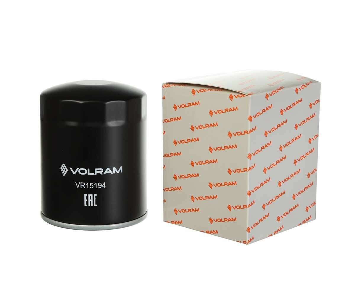 Фильтр масляный Volram VR15194 Gaz ГАЗ-3110 Волга, Газель 3302, 2705 дв. ЗМЗ-406, Соболь дв. ЗМЗ-40522/УМЗ-4215; УАЗ Профи дв. ZMZ-PRO
