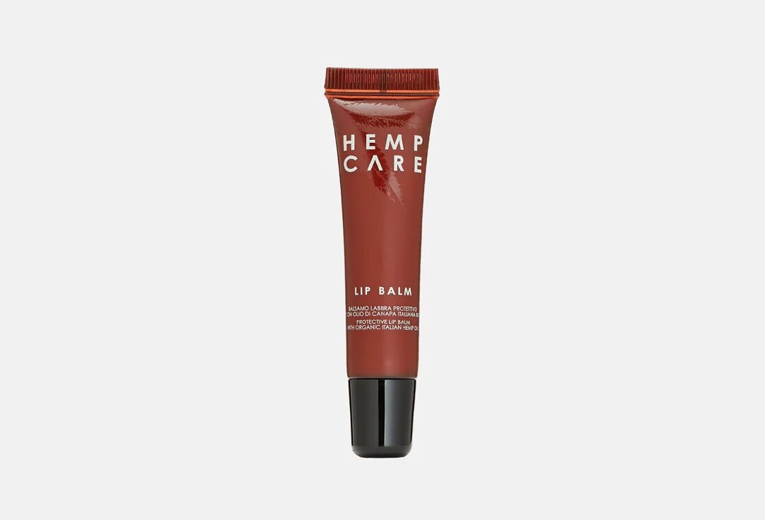 Бальзам для губ HEMP CARE Organic Italian Hemp Oil, с органическими маслами, 15 мл