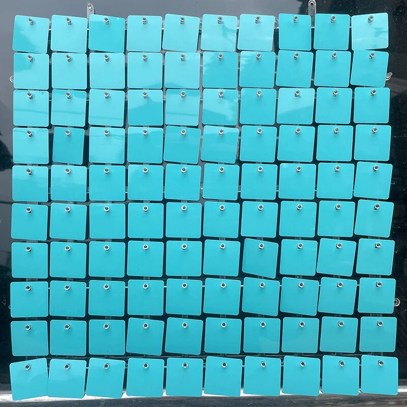 Бирюзовые фото-наклейки Tiffany blue 1000 шт.