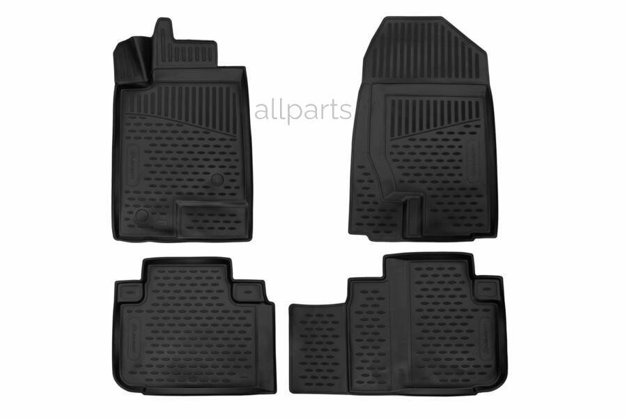 ELEMENT-AUTOFAMILY ELEMENT3D02025210K Коврики 3D в салон подходят для HAVAL F7, 2019-> кроссовер, 4шт. (полиуретан)