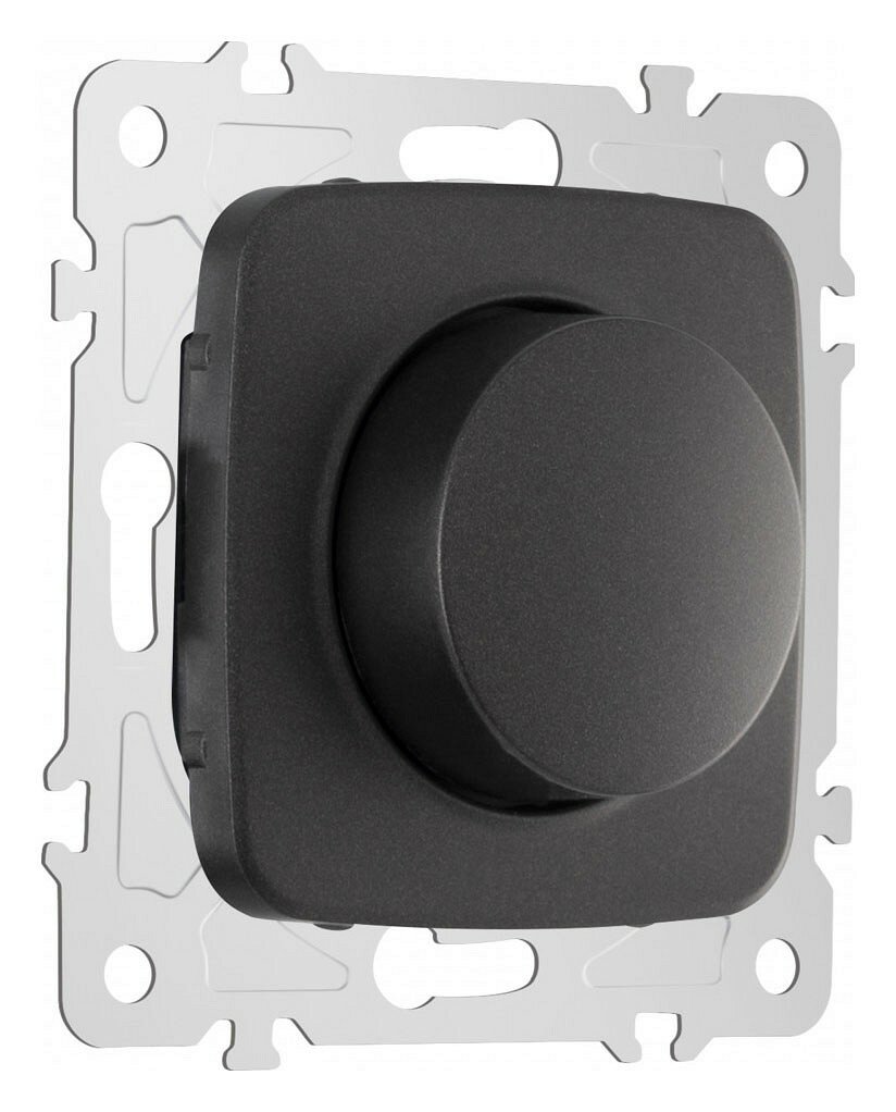 Диммер без рамки Arte Milano 205 205.48-1. black