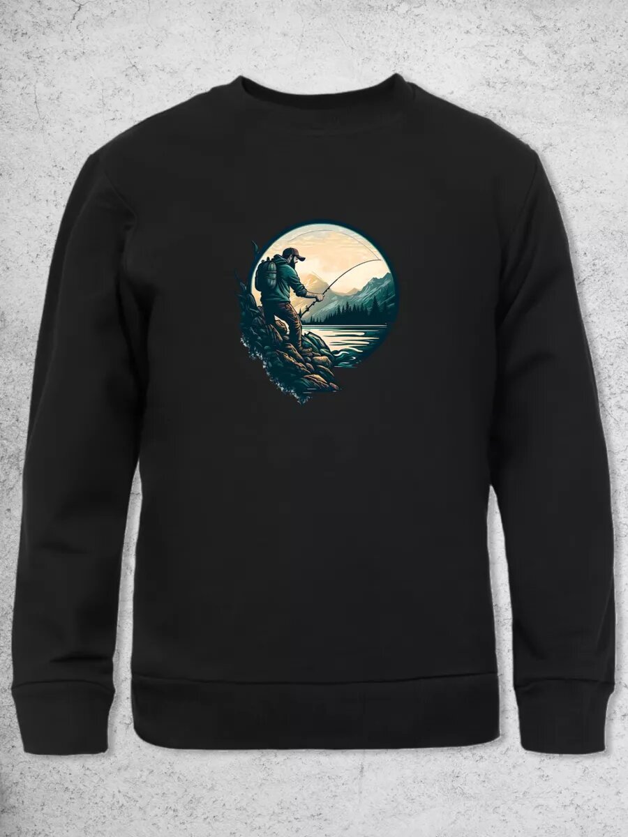 Свитшот клевый рыбак