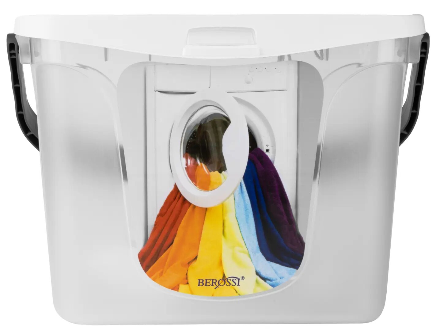 Контейнер для стирального порошка Berossi Dakota АС 35601003 6 л цвет снежно-белый
