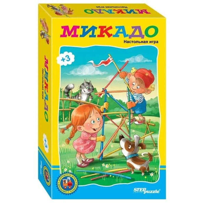 Настольная игра Step Puzzle Дорожные игры Микадо (76119)