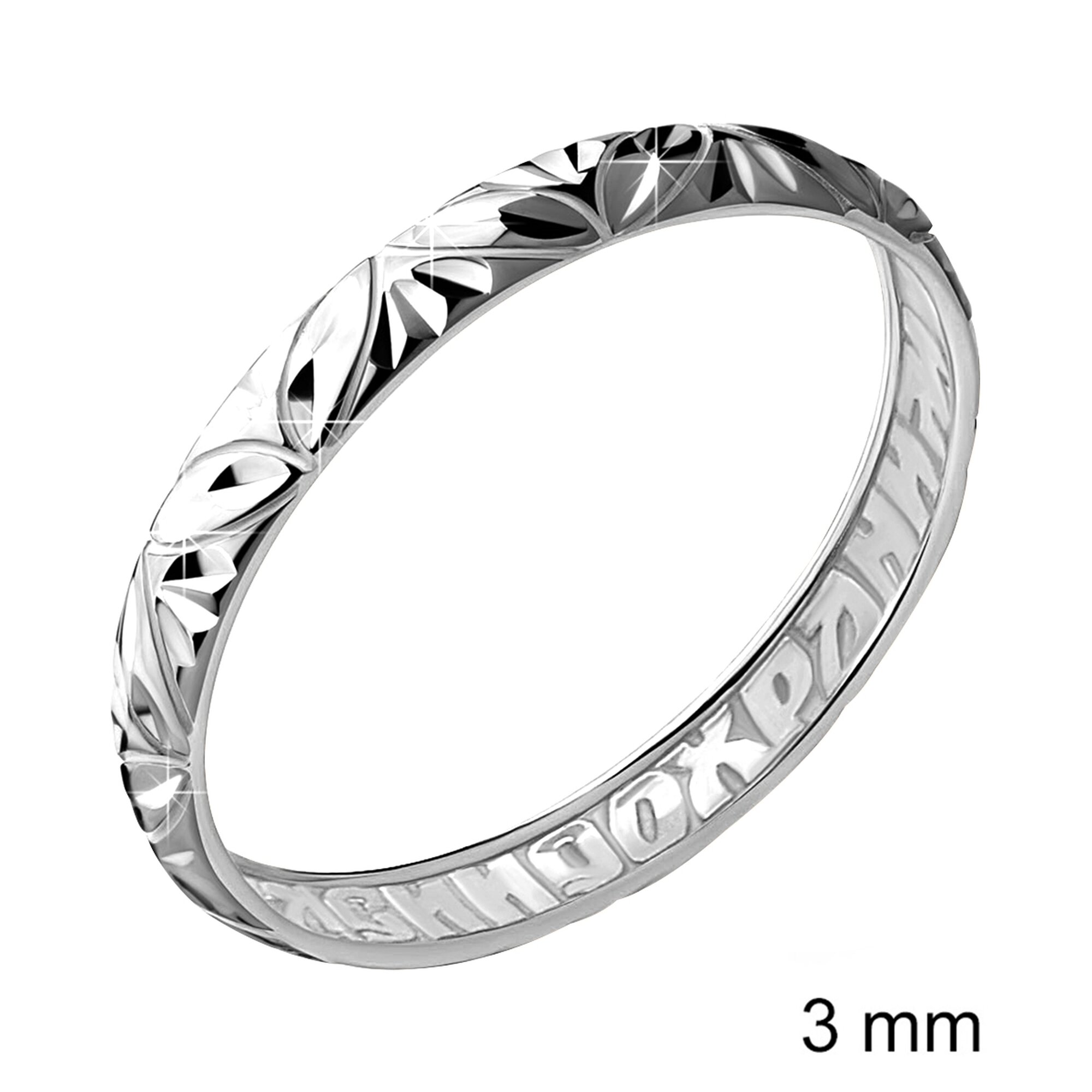 Кольцо, белое золото, 585 проба