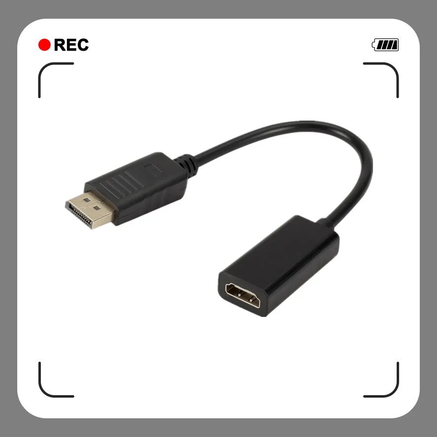 1080P DP-HDMI-совместимый кабель-адаптер «папа-мама» для портативного ПК HP/DELL, порт дисплея в HDMI-совместимый шнур-переходник
